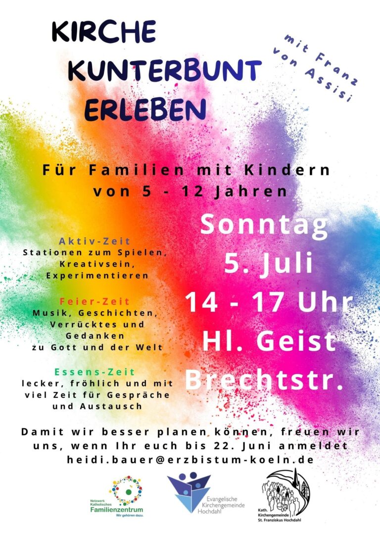 Kirche kunterbunt - Katholische Kirchengemeinde Hochdahl